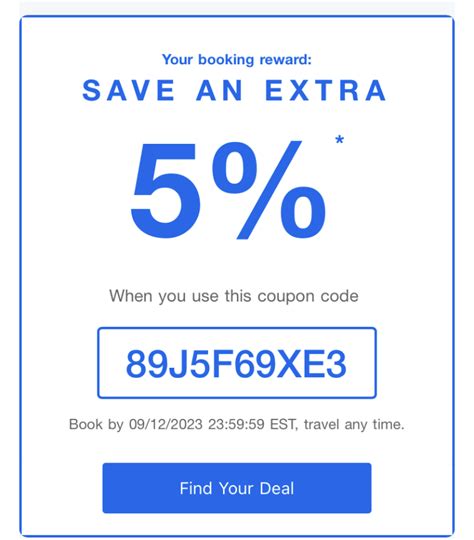 Priceline 5 Code 旅行 美卡论坛