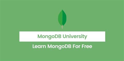 Unlocking The Power Of Mongodb Exploring Mongodb Universitys Free