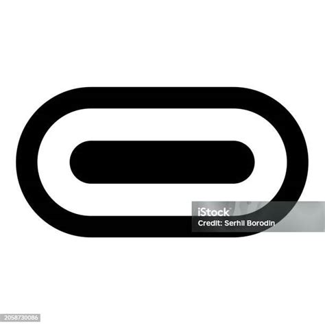 Usb 유형 C 벼락 인터페이스 번개 포트 소켓 커넥터 아이콘 블랙 컬러 벡터 일러스트 레이 션 이미지 플랫 스타일 Usb 케이블에 대한 스톡 벡터 아트 및 기타 이미지