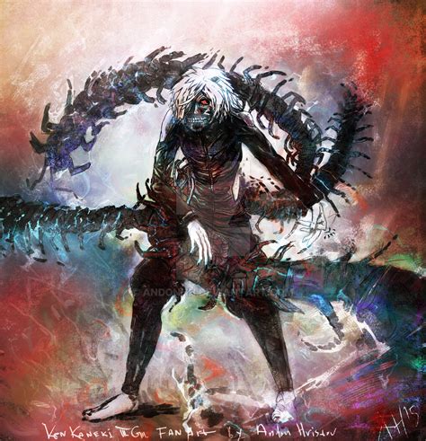 Ken Kaneki Tokyo Ghoul Fan Art By Andonhh On Deviantart