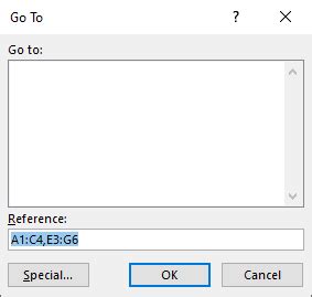 Select Cells And Ranges In Excel ExcelBaby