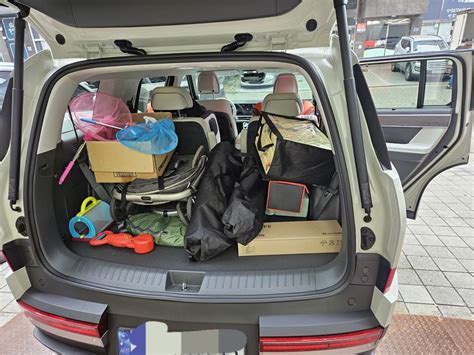 X5 싼타페 트렁크 크기 비교 자동차 에펨코리아