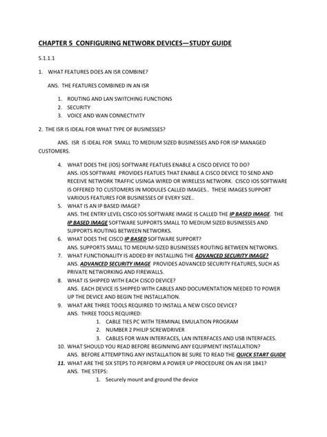 Chapter 5 Configuring Network Devices Pdf Booting Command Line
