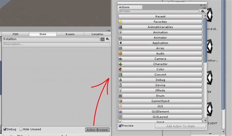 [unity playmaker] how to generate an event by entering a button while
