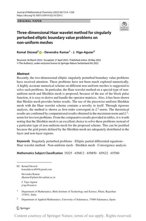 Three Dimensional Haar Wavelet Method For Singularly Perturbed Elliptic