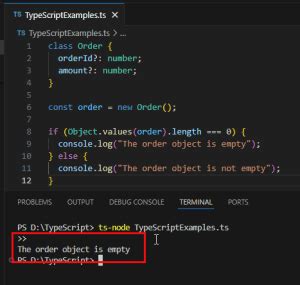 Efficient Ways To Check Empty Objects In Typescript