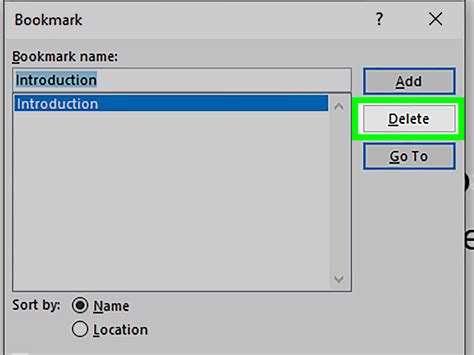 Ways To Add A Bookmark In Microsoft Word WikiHow
