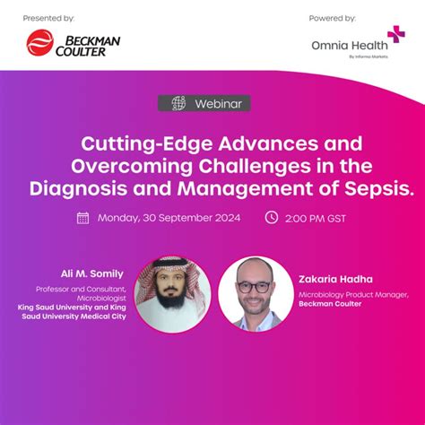 Beckman Coulter Dx Eemea On Linkedin Sepsismanagement Webinartoday Healthcareeducation