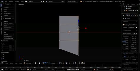Modeling Is Their A Way To Move Multiple Vertices Gradually At A Time