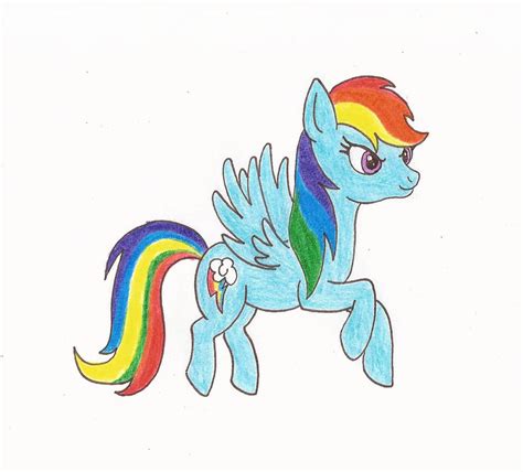 Rainbow Dash By Kiinastar On Deviantart