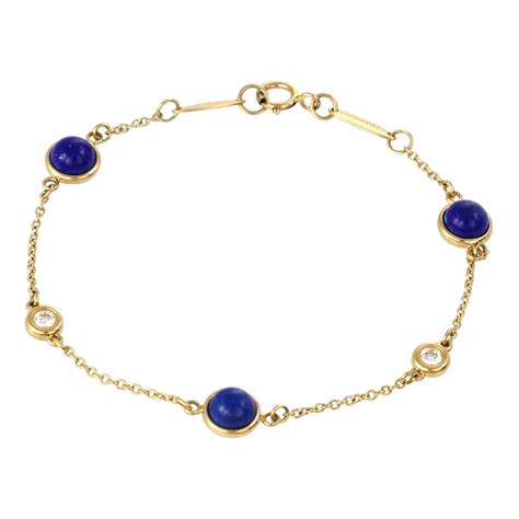 Marielle 18k Gold Lapis Lazuli Chained Bracelet Lapis Lazuli Jewelry