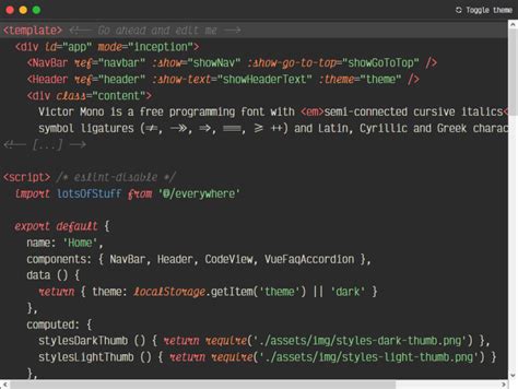 Amazing Coding Fonts For Developers Dunebook