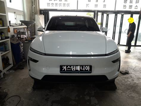 테슬라 모델y 캘리퍼 커버 시공 부산 김해 창원 브레이크 커버 네이버 블로그