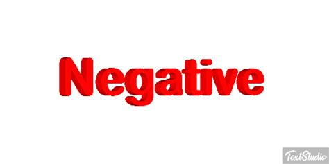 Negative Word Animated Logo Designs