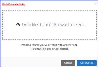 Error Upload Gpx File Garmin Connect Trainning Centre Garmin Connect Web Mobile Apps