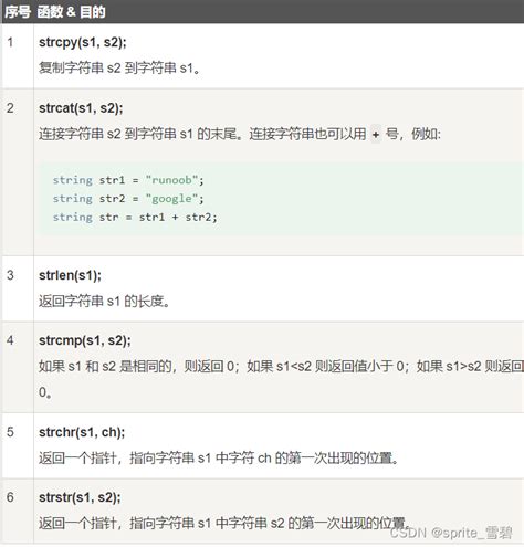 c 中的c风格字符串与string类：比较与操作 csdn博客