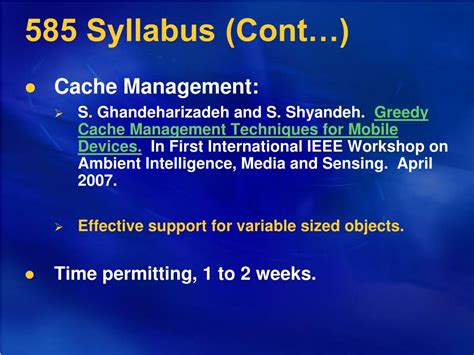 ppt lecture 1 overview of csci 585 powerpoint presentation free download id 767425