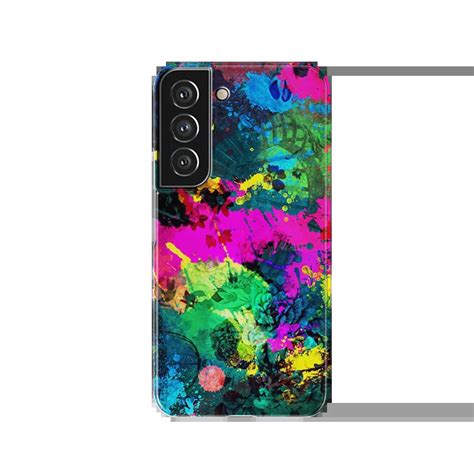 Abstract Splatter Samsung S21 Fe Case Caseface