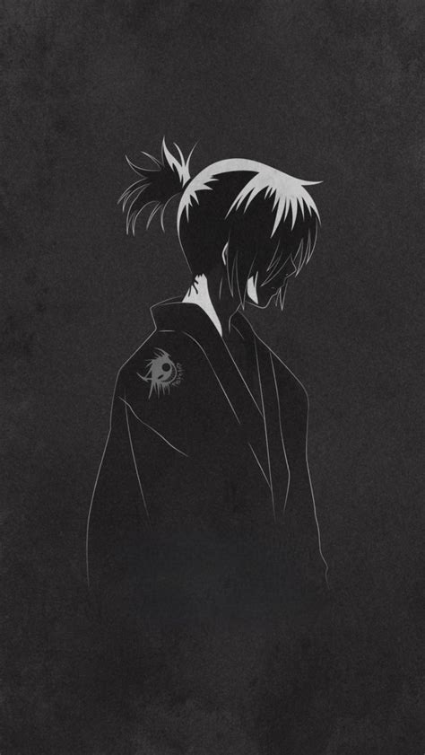 Anime Asthetics Karanlık Temalı Anime İlüstrasyon Samuray