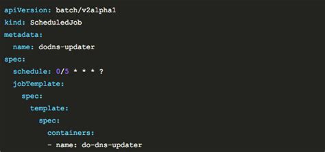 how to get free dyndns with digitalocean api and kubernetes scheduledjobs by sergey nuzhdin