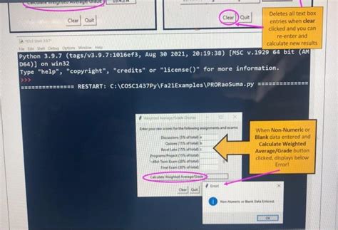 Solved 3 You Will Develop A Gui Based Weighted