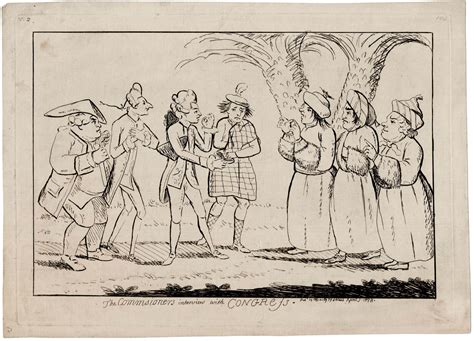 Matthew Darly Satirizes The 1778 British Peace Commission To Congress