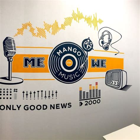 Роспись стен в переговорных комнатах офиса Роспись стен Стена Брашов