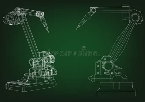 3d Model Of A Welding Robot Stock Vector Illustration Of Electric Help 112355232