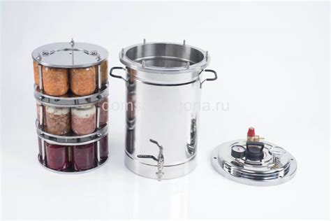 Автоклав Булат 20 литров купить в Кирове в интернет-магазине Дом самогона