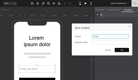 Prototype With Real User Data Using Justinminds Variables
