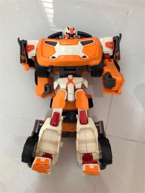 Authentic Large Tobot X Evolution Transforming Robot Car To Robot Animation Character Hobbies