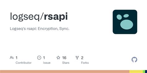 Github Logseq Rsapi Logseq S Rsapi Encryption Sync