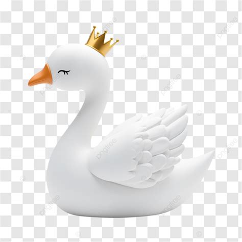 물에 떠 다니는 황금 왕관이있는 장엄한 백조 황금 왕관이있는 장엄한 백조 물에 떠있는 왕관 Png 일러스트 및 이미지 에 대한 무료 다운로드 Pngtree