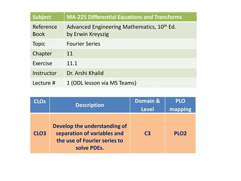 Odes Lecturenotesfourierandpdestd 3pdf