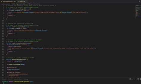 GitHub ConnieMarie Readme Generator