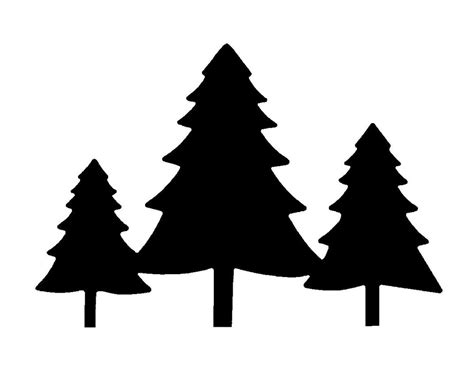 Free Pine Trees Silhouette Download Free Pine Trees Silhouette Png