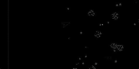 ascii achievement mania space shooter