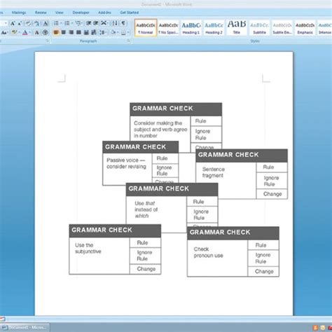 Common Messages From Software Grammar Style Checkers Download Scientific Diagram