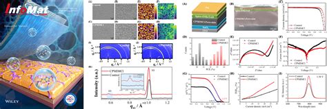 祝贺王非在infomat期刊上发表封面论文ionic Liquid Engineering Enabled In Plane