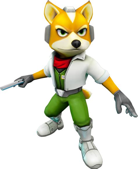 Fox Mccloud Adventures Fox Mccloud From Star Fox Game Art