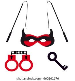 Sexy Toys On White Background Vector Stock Vector Royalty Free Shutterstock