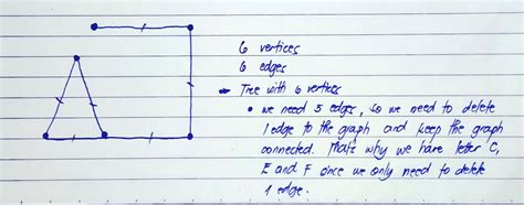 Solved Need Assistance Find All Possible Spanning Trees For The