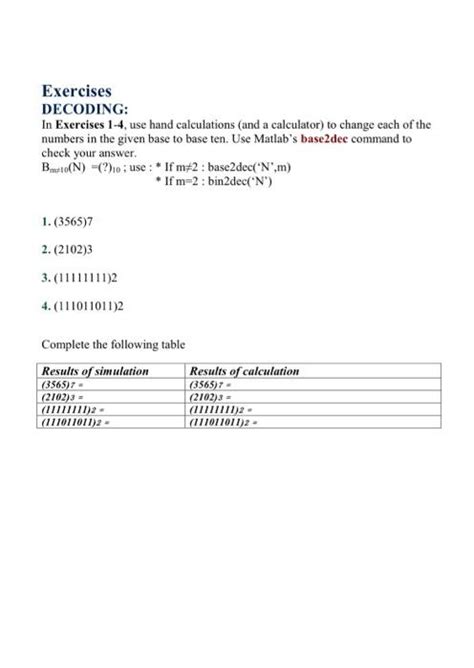 Solved Coding In Exercises 5 8 Use The Tabular Technique
