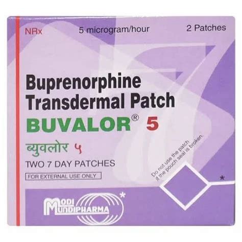 Buvalor 5 Patch At ₹ 1000 Transdermal Analgesic Patch In Mumbai Id