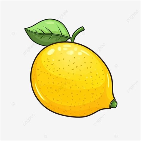 레몬 과일 그림 만화 레몬 미술 만화 Png 일러스트 및 이미지 에 대한 무료 다운로드 Pngtree