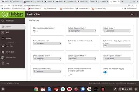 Beta Generic Zigbee Siren Driver Developers Hubitat