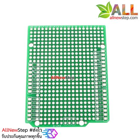 บอร์ด Shield อเนกประสงค์พร้อมขาแบบยาว Uno Shield Prototype Pcb With Long Female Pin Header