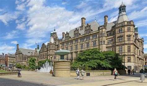 Sheffields Historical Buildings Self Guided Sheffield England
