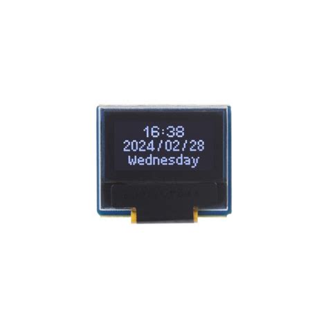 0 49inch OLED Display Module 6432 Resolution I2C Communication Black White Display Color