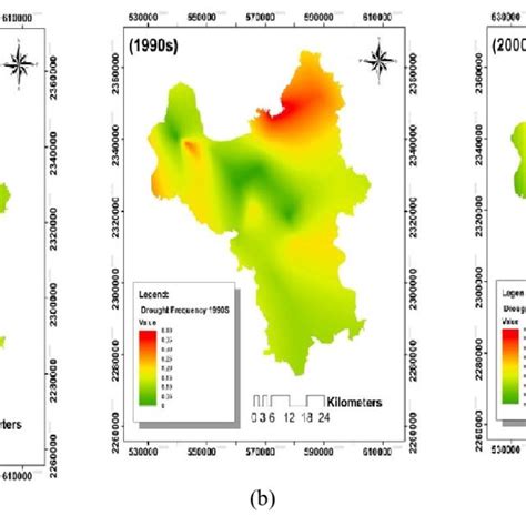 Decadal Spatial Distribution Of Df Of Mild Meteorological Drought Download Scientific Diagram